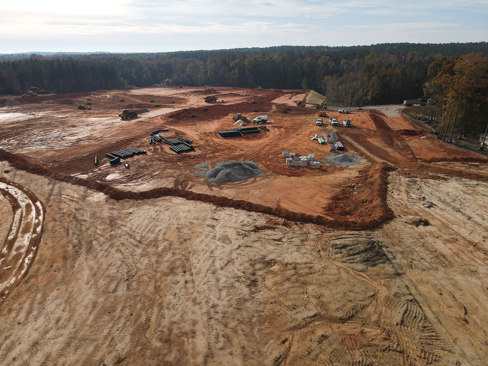 Southeast’s Trusted Construction Company for Land & Site Development